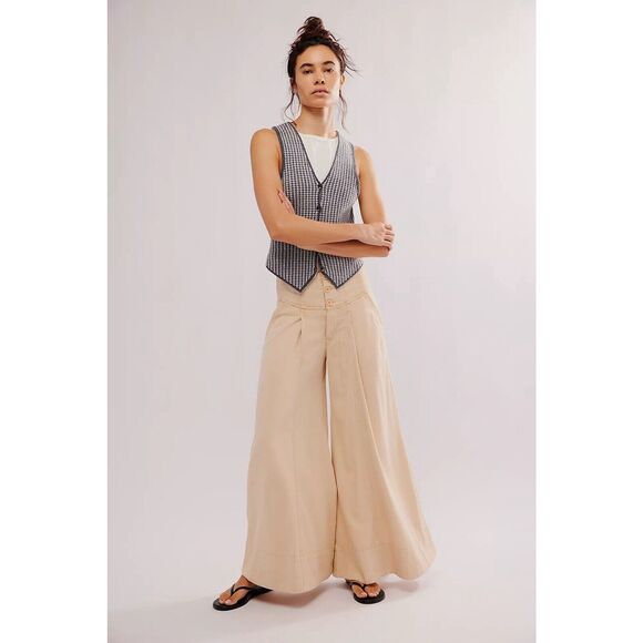 Free People | Pants & Jumpsuits | Free People Maxed Out Wideleg ...